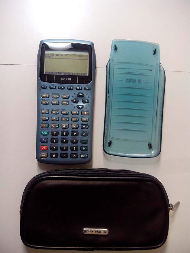 Calculadora HP 49G (nº107) – Casio 880