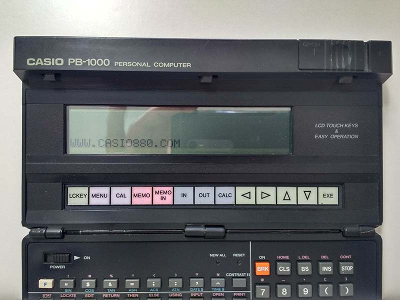 Calculadora Casio PB-1000 (nº179) – Casio 880