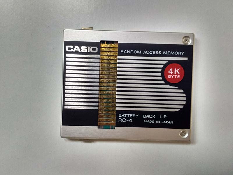 Calculadora Casio FX-750P (F) con módulo RC-4, manual y funda (nº181 ...