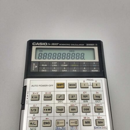 Calculadora Casio FX-3800P (nº 207) | Casio 880