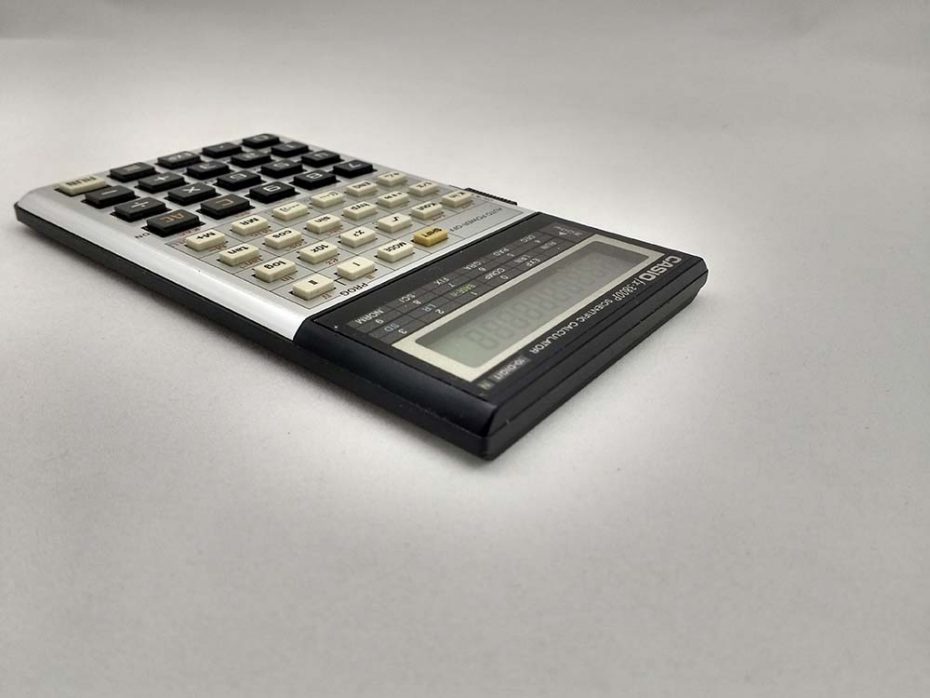Casio calculator FX-3800P (nº 207) – Casio 880