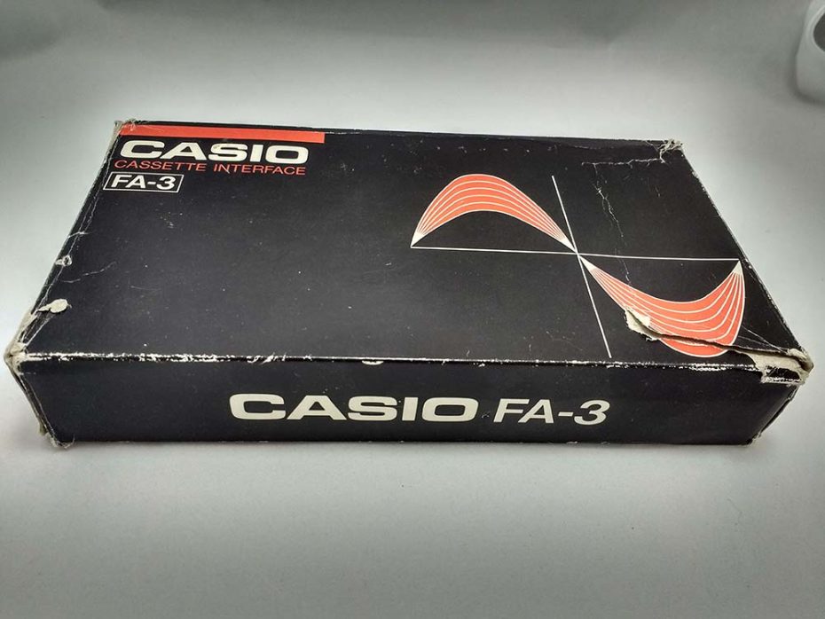 Interface Casio FA-3 with case and box (nº215) – Casio 880