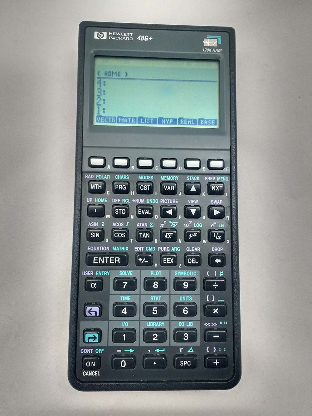Calculator HP 48G+ PLUS with case and Message Booklet (nº308) – Casio 880
