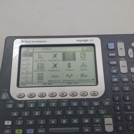 Calculadora Texas Instruments TI Voyage 200 con manuales (nº 312)