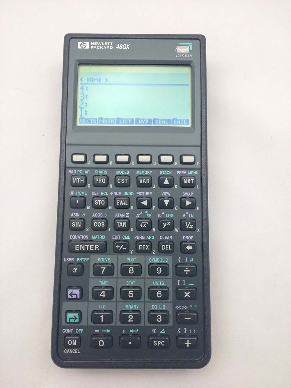 HP Calculator 48GX with case and Message Blooket (#327) – Casio 880
