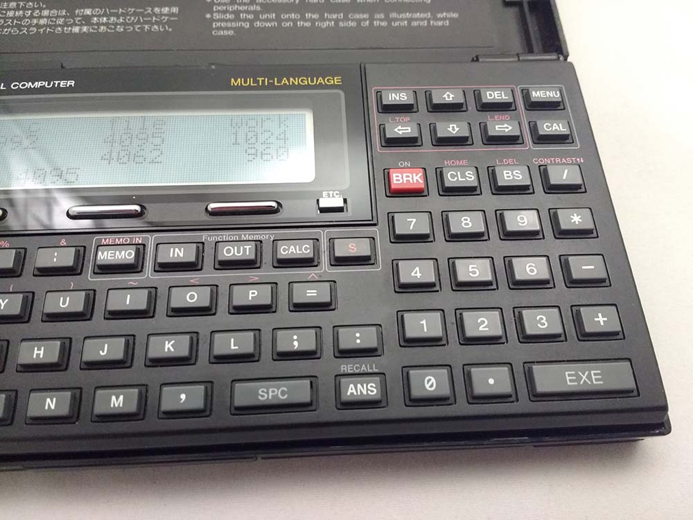 Calculadora Casio PB-2000C (nº 359) – Casio 880