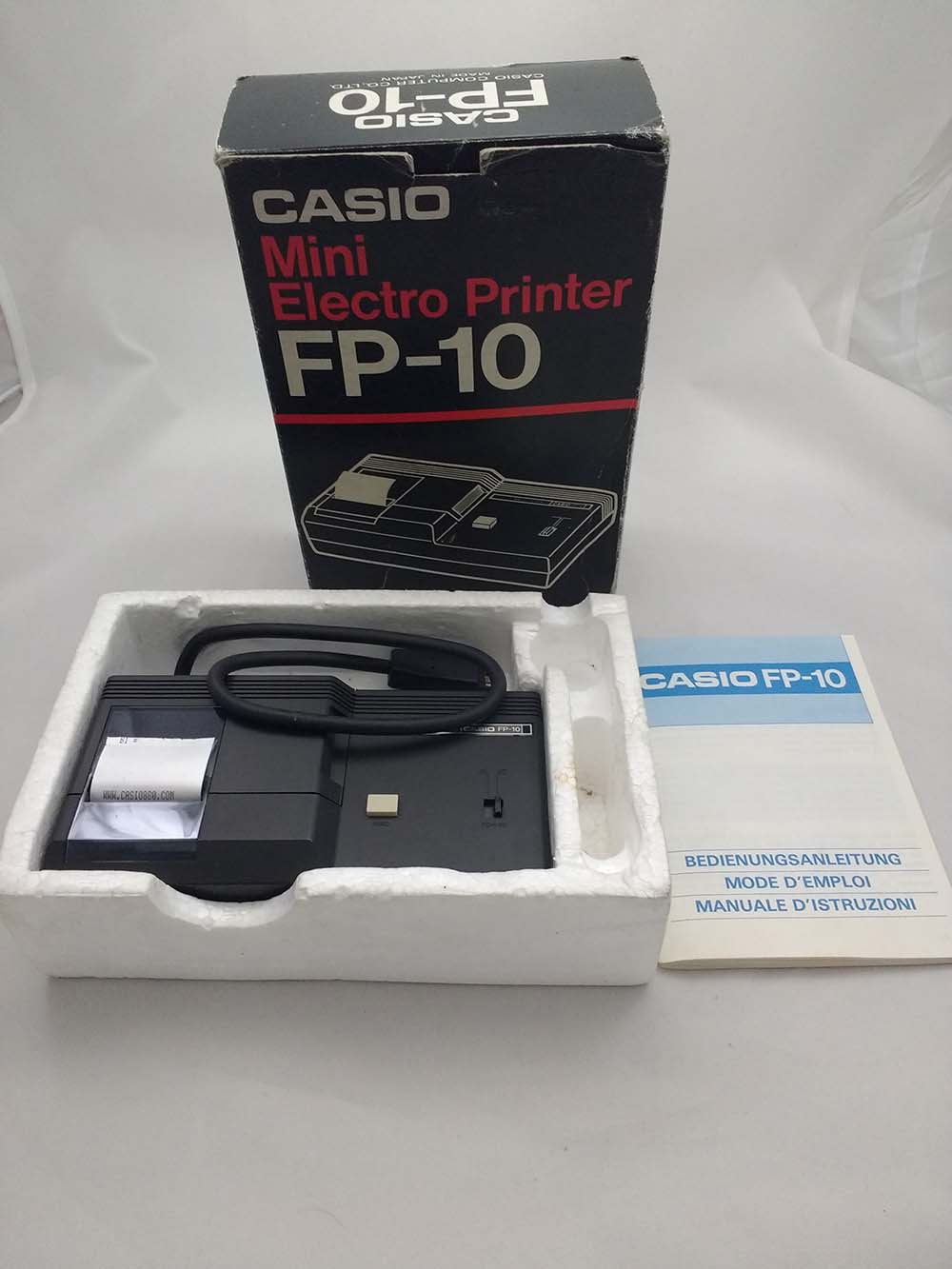Printer Casio FP-10 # 369 – Casio 880