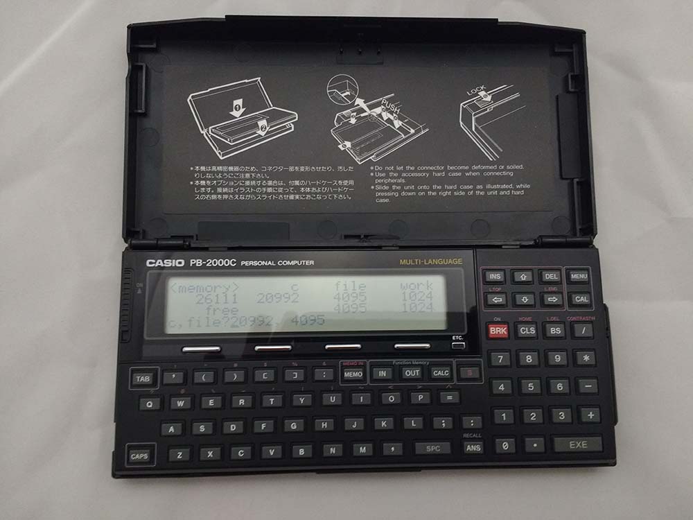 Calculadora Casio PB-2000C # 372 – Casio 880