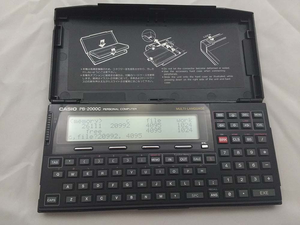 Calculadora Casio PB-2000C # 386 – Casio 880