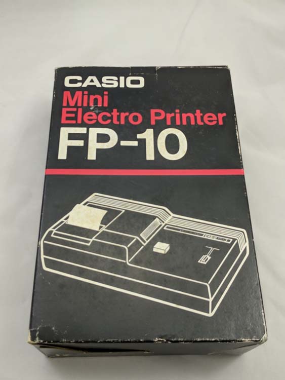 Printer Casio FP-10 # 420 – Casio 880