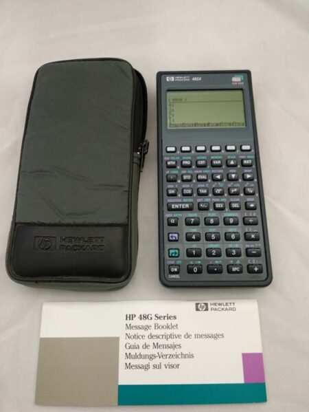 Calculadora HP 48GX LCD NEGRO # 426