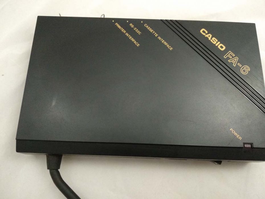 Interface Casio FA-6 #459 – Casio 880