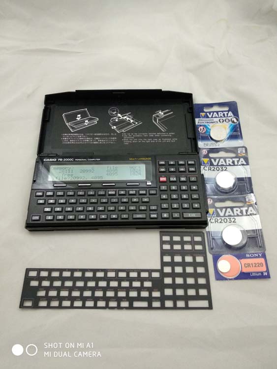 Calculadora Casio PB-2000C # 472 – Casio 880