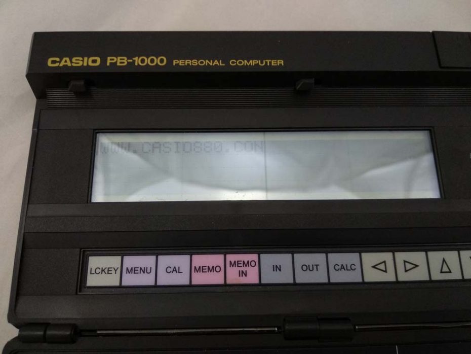 Calculadora Casio PB-1000 # 522 – Casio 880