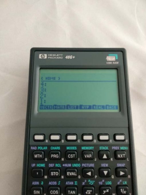 Calculator HP 48G+ PLUS with case # 536 – Casio 880