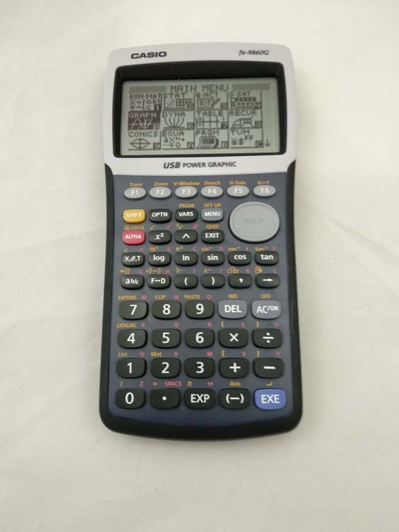 Calculadora Casio FX-9860G # 659 – Casio 880