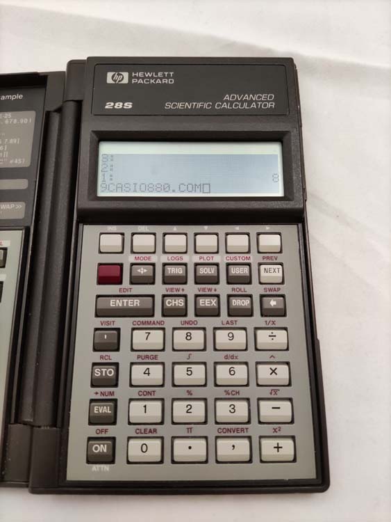 HP 28S Advance Scientific Calculator # 705 – Casio 880