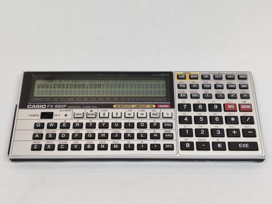 Calculadora Casio FX-880P # 883 – Casio 880