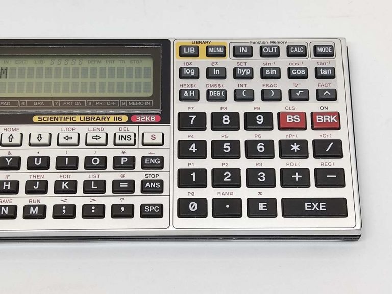 Calculadora Casio FX-880P # 829 – Casio 880