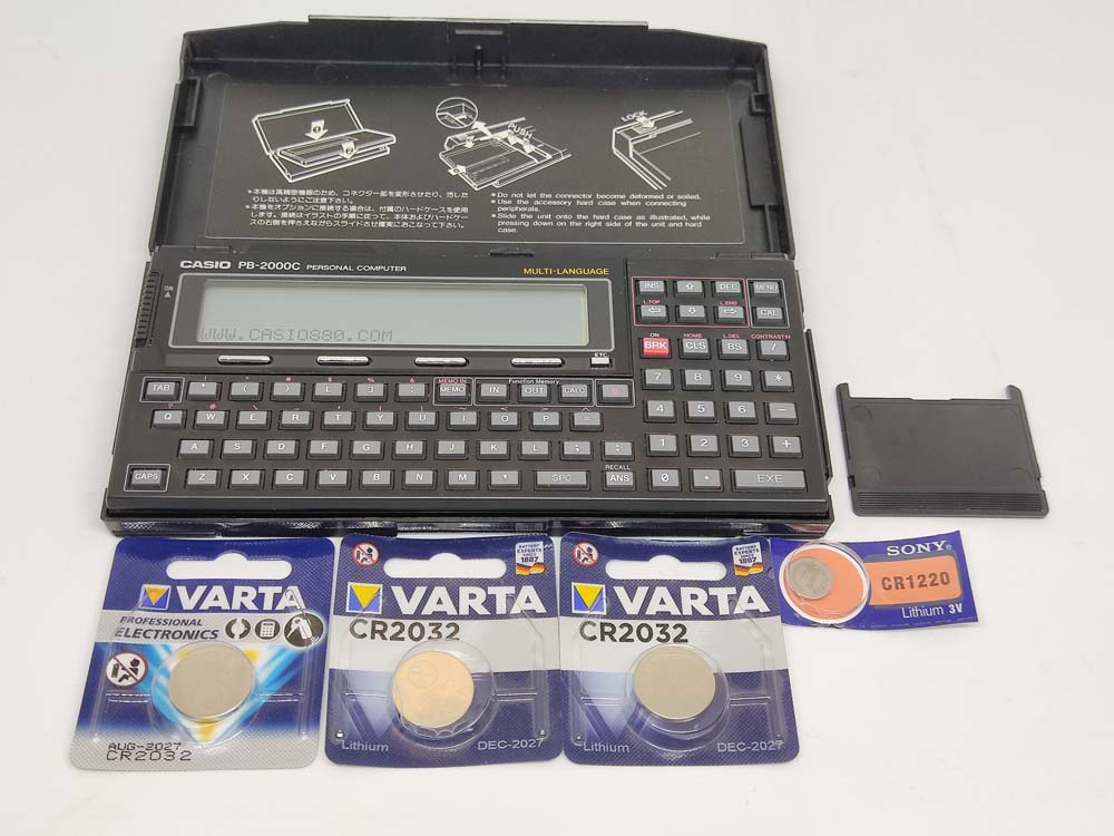 Calculadora Casio PB-2000C # 842 – Casio 880