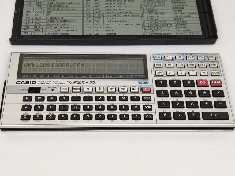 Calculadora Casio VX-2 # 854 – Casio 880