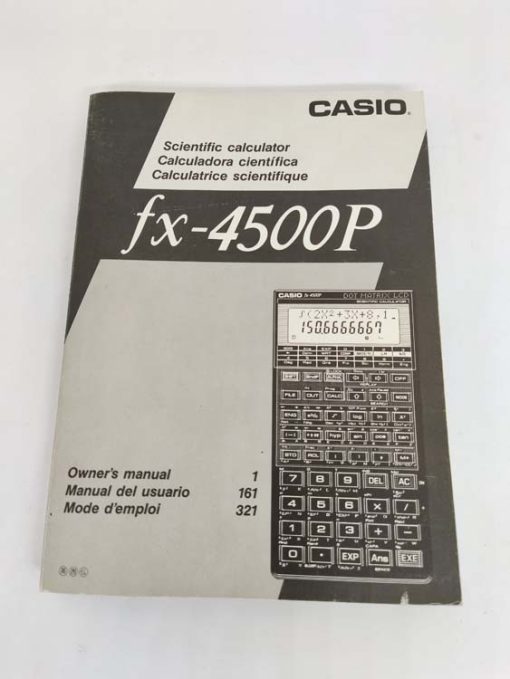 Casio calculator FX-4500PA # 866 (copia)FX-4500P # 891 – Casio 880